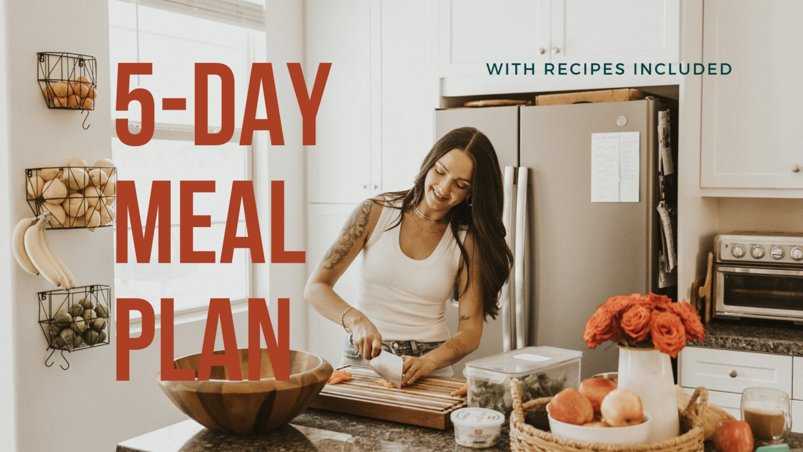 5-Day Dinner Plan + With Grocery List - Keep Going, Kat